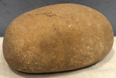 1 Authentic Native American Indian Pre Historic Game Stone Game Ball ...