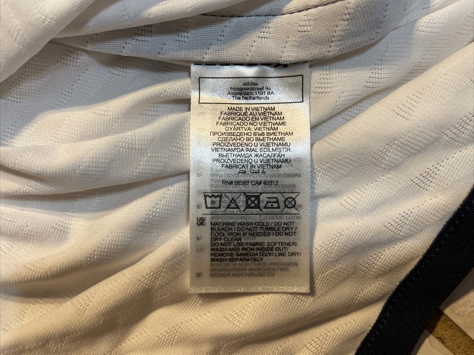 NWT ADIDAS HEAT.RDY Real Madrid 2023/2024 Home Jersey Men's 3XL IA5139 ...