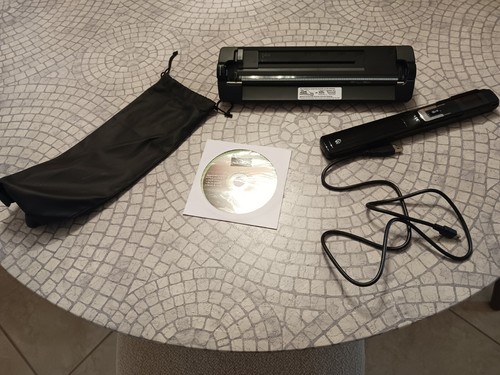 GPX PS803B Portable Docking Scanner Wand & Dock Station w/Automatic ...