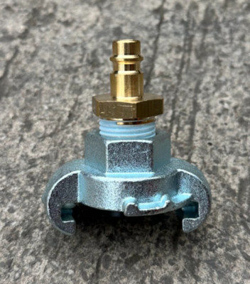 EURO TO CLAW COUPLING TOWABLE COMPRESSOR JACK HAMMER HOSE CONNECTOR ...