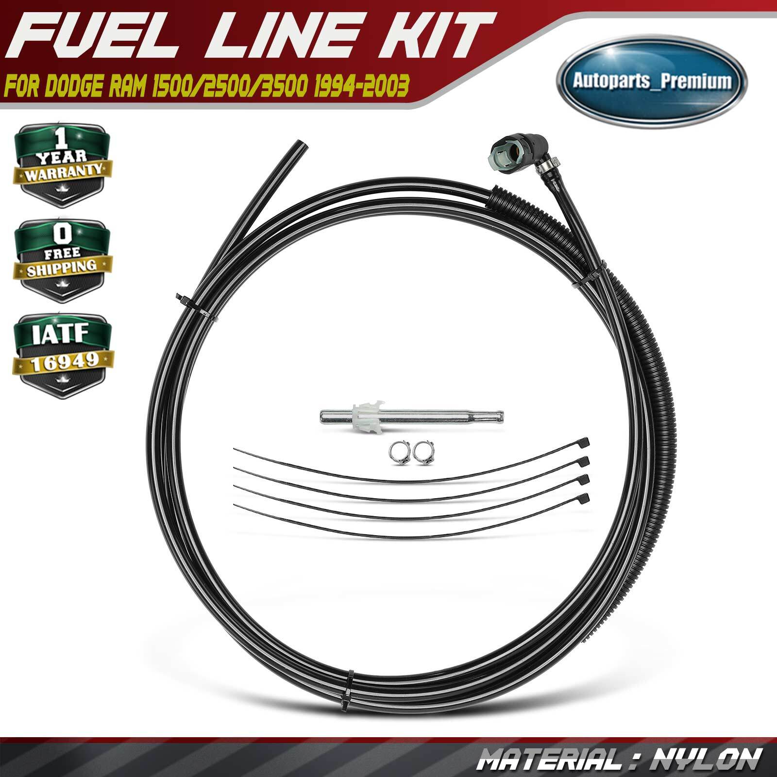 Nylon Fuel Line Kit for Dodge Ram 1500/2500/3500 1994-2003 w ...