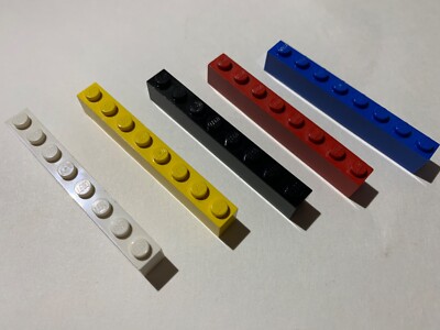 Lego Parts 3008 (4pcs) Brick 1x8 Choose Color | eBay