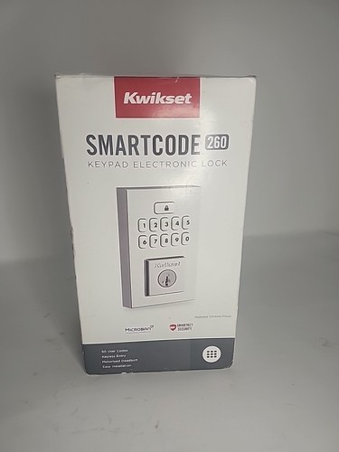 Kwikset 9260CNT-15S SmartCode Touchpad Deadbolt with UL Fire Rating & Smartkey T | eBay