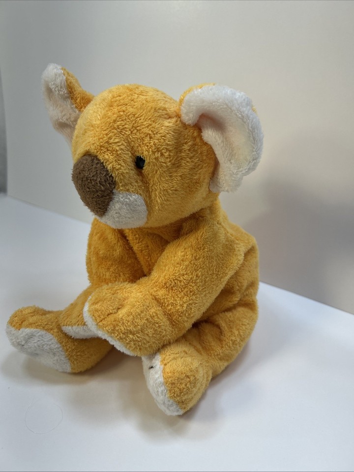Ty Pluffies Pookie the Koala Orange Plush Stuffed Animal 2003 Toy | eBay