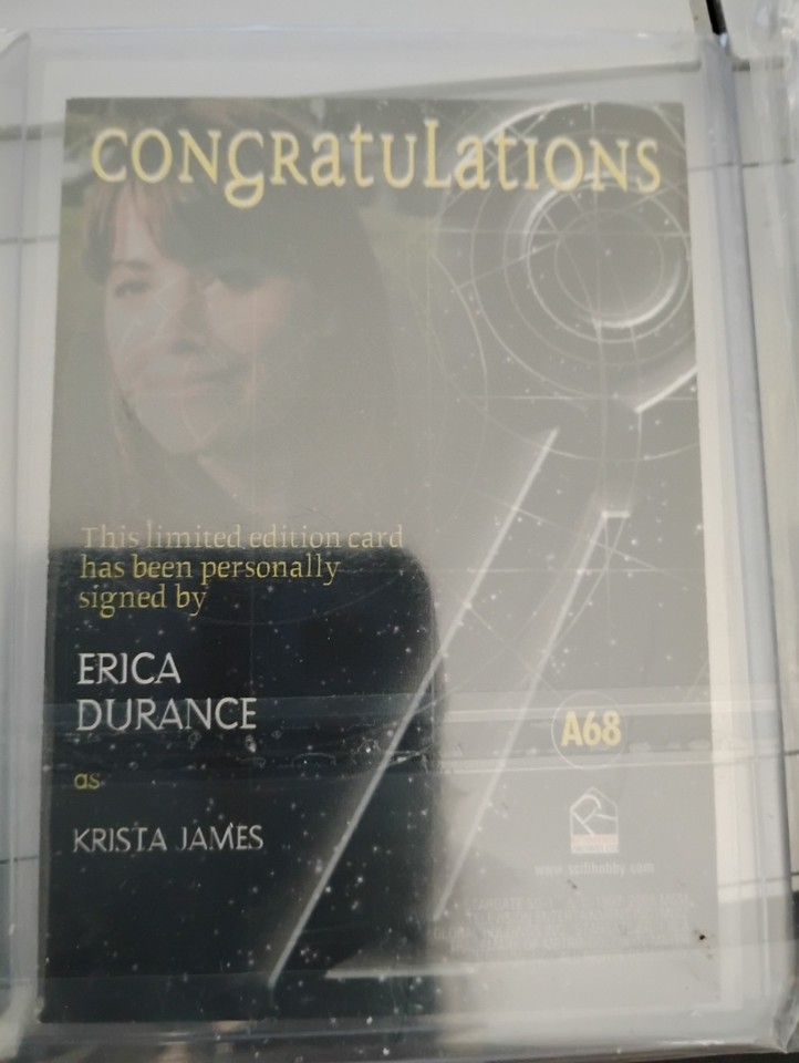 2 Rittenhouse Stargate Atlantis SG1 Erica Durance Autos As Krista James ...