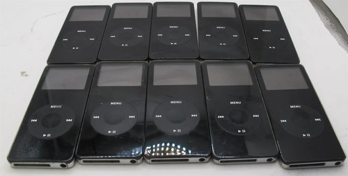 Lot of 10 Apple iPod Nano 1st Generation A1137 1GB - Free Shipping | eBay
