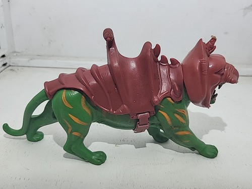 Battle Cat Complete He-Man Masters of the Universe MOTU Vintage Cringer ...