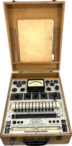 Vintage Precision Tube Master Series 10-12 Tube And Battery Tester ...