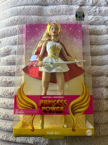 SHE-RA Masters of the Universe BARBIE Mattel Creations SHERA LE In Hand ...
