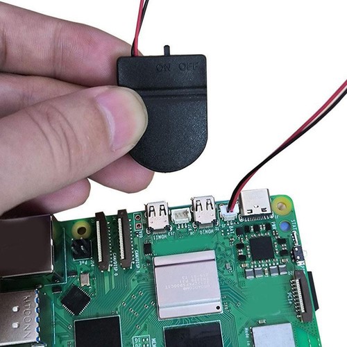For Raspberry Pi 5 RTC Battery Box (Not include CR2032 For Pi5 Battery ...