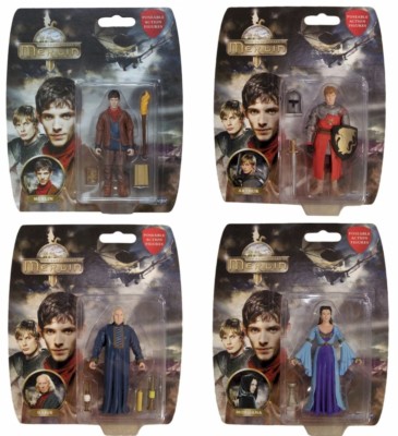 Merlin Action Figure Set of 4 Figures Morgana Arthur Merlin Gaius NEW ...