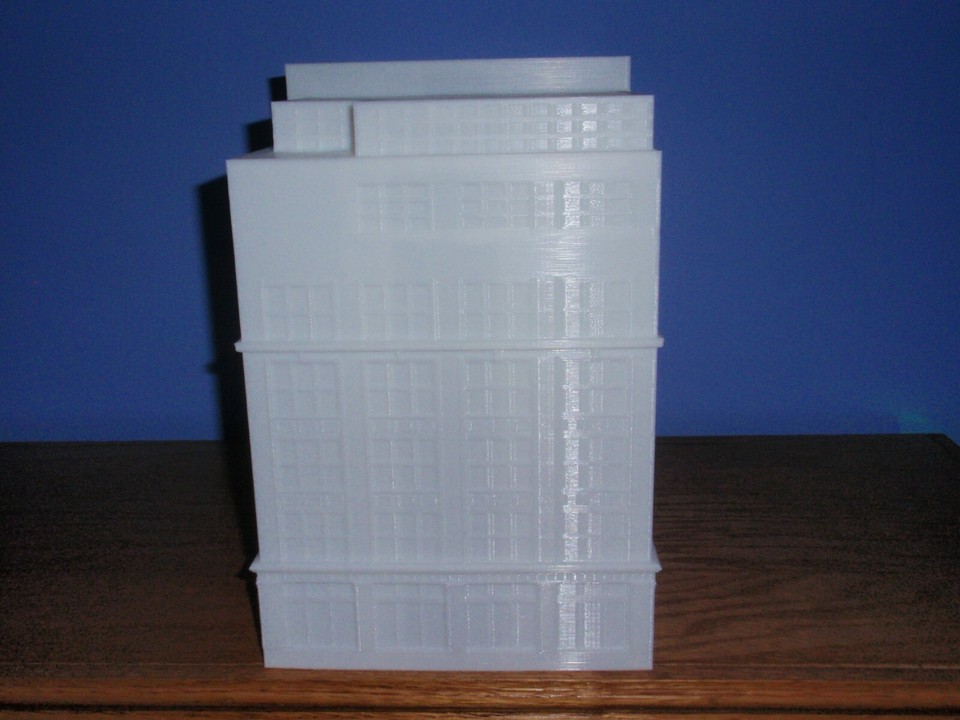 HO Scale M & R building High Rise / Office Building Skyscraper Sky ...