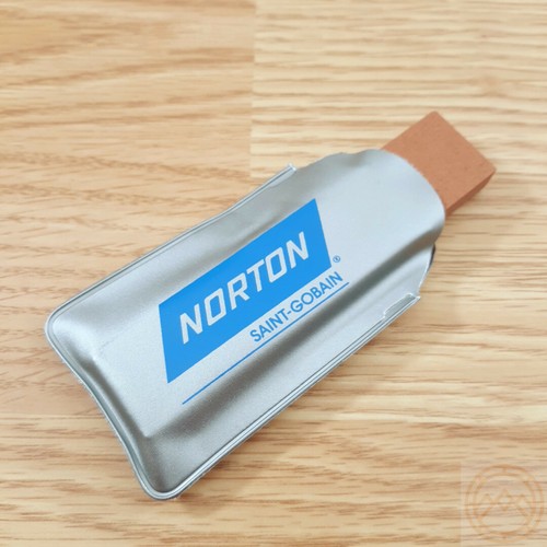 Norton Small Sportsman Fine Grit Pocket Stone Measures 3" x 7/8" x 3/8 ...