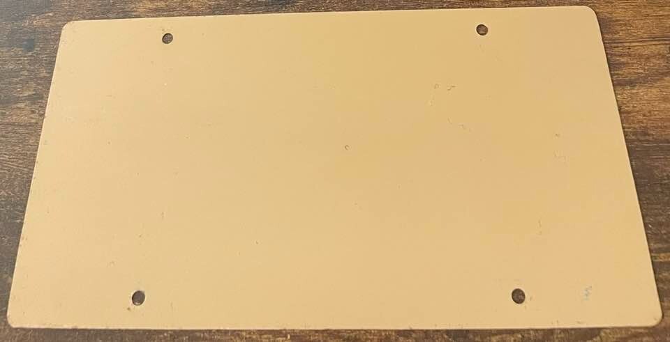 Tough New 1980 Ford Booster License Plate New Truck of 80s F100 F150 ...