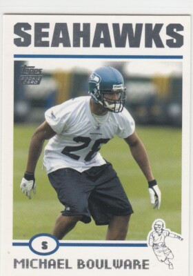 MICHAEL BOULWARE 2004 TOPPS FOOTBALL NFL - 333 RC | eBay