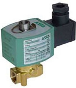 Asco SOLENOID VALVE 24V DC 3-Ports Direct Operated N/C, 1/4″ G Female ...