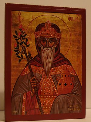 Heilige Aaron Ikone Icon St. Icona Icone Icono икона Saint Aaron Ikona ...