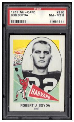 1961 Nu-Cards #110 Bob Boyda PSA 8 | eBay