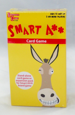 Smart Ass Card Game or Expansion Pack for Board Version Ages 12+ New ...