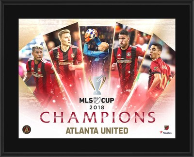Atlanta United FC 2018 MLS Cup Champions 10.5" x 13" Sublimated Plaque ...