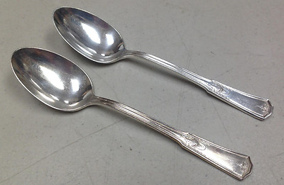 International Silver Stratford Plate Special Shakespear 2 Teaspoons Tea ...