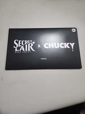 Secret Lair x CHUCKY MTG Magic SLD new sealed non / regular | eBay