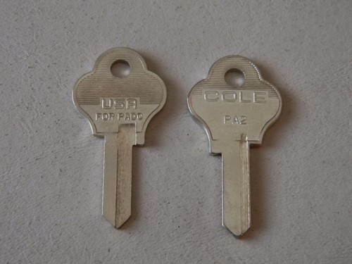 Pado Lock Key Blanks PA2 Set of 2 - 1528R | eBay