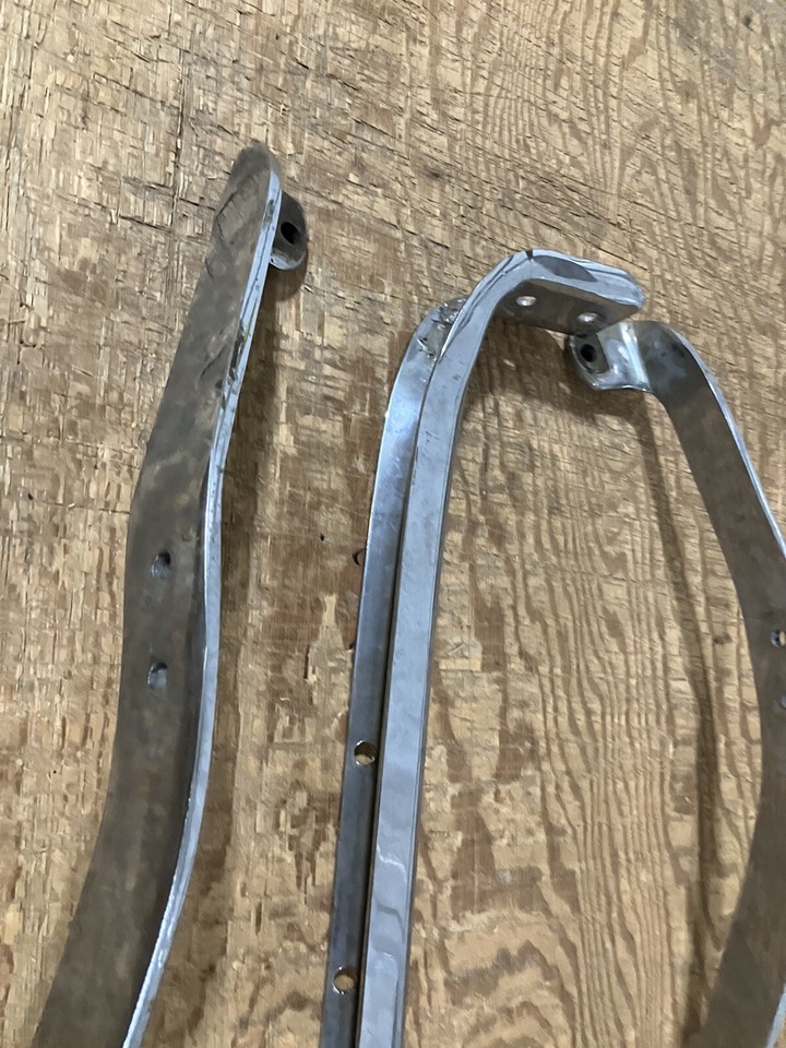 Model A Ford Original Front And Rear Bumper Bkts And Front Bumper ...