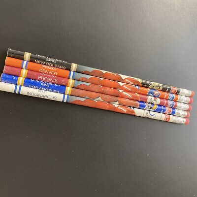 Lot Of 5 Vintage 90s NFL Football Pencils Los Angeles Rams Phoenix ...