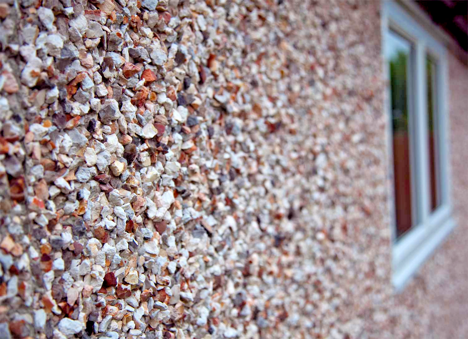 Hanson Pebble Dashing Durite Canterbury Spar 3 -8mm Polybag Approx. 20k ...