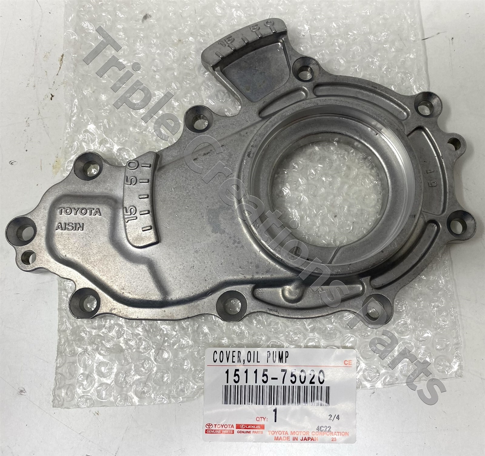 1511575020 GENUINE Toyota COVER, OIL PUMP 15115-75020 OEM | eBay