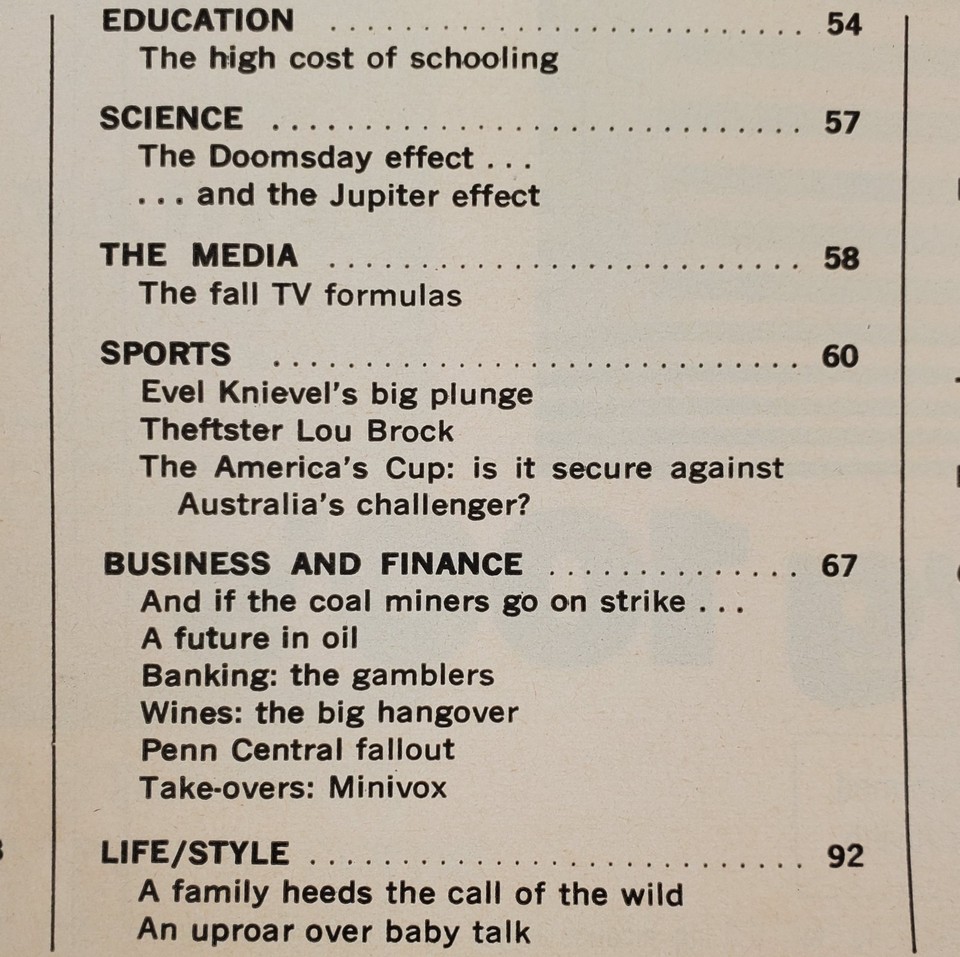 Newsweek Magazine September 16, 1974 Richard Nixon Watergate "Was ...