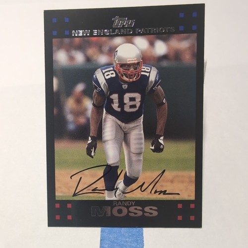 Randy Moss 2007 Topps #170 New England Patriots | eBay