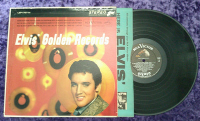 Elvis Presley - Elvis' Golden Records - US LP + OIS - BLACK LABELS ...