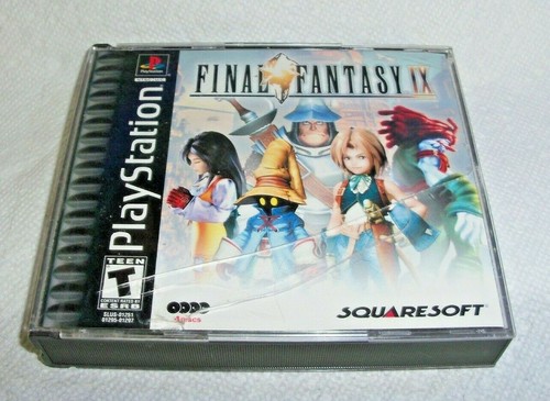 Final Fantasy IX FF9 PS1 4 Discs No Manual Black Label Fast Free S&H | eBay