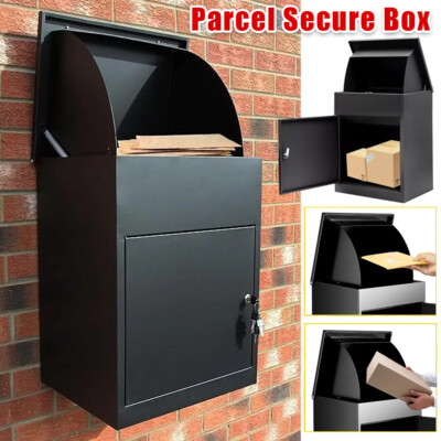 Extra Large Parcel Delivery Drop Box Lockable Outdoor Storage Letter ...