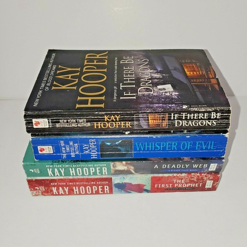 Lot 4 Kay Hooper Paperback Books - First Prophet, Whisper of Evil ...