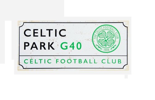 Celtic FC Street Sign Celtic Park G40 Metal Door Sign Christmas ...