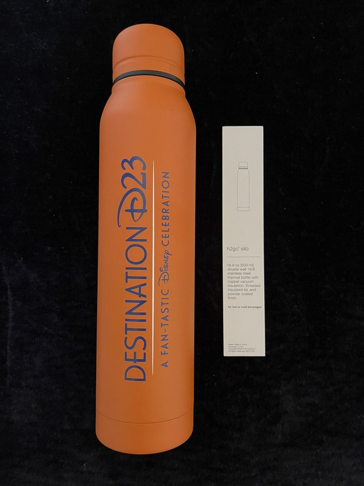 WDI Orange Bird Water Bottle D23 Destination D 2021 Tumbler Thermos MOG ...