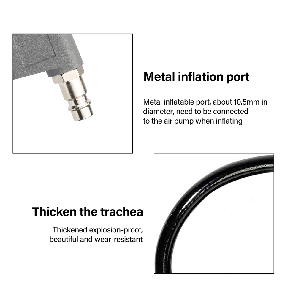 3 Pcs Air Compressor Recoil Hose Line Tool Car Tyre Inflator Duster Gun ...