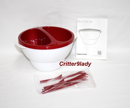 NEW Tupperware Chic Dining Fondue Dipper for Microwave | eBay
