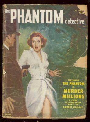 PULP: PHANTOM DETECTIVE FALL 1951- MURDER MILLIONS PULP THRIL FR/G | eBay