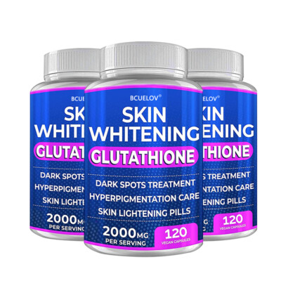 2000 mg Capsules Collagen Glutathione Pills Whitening Skin Bleaching ...