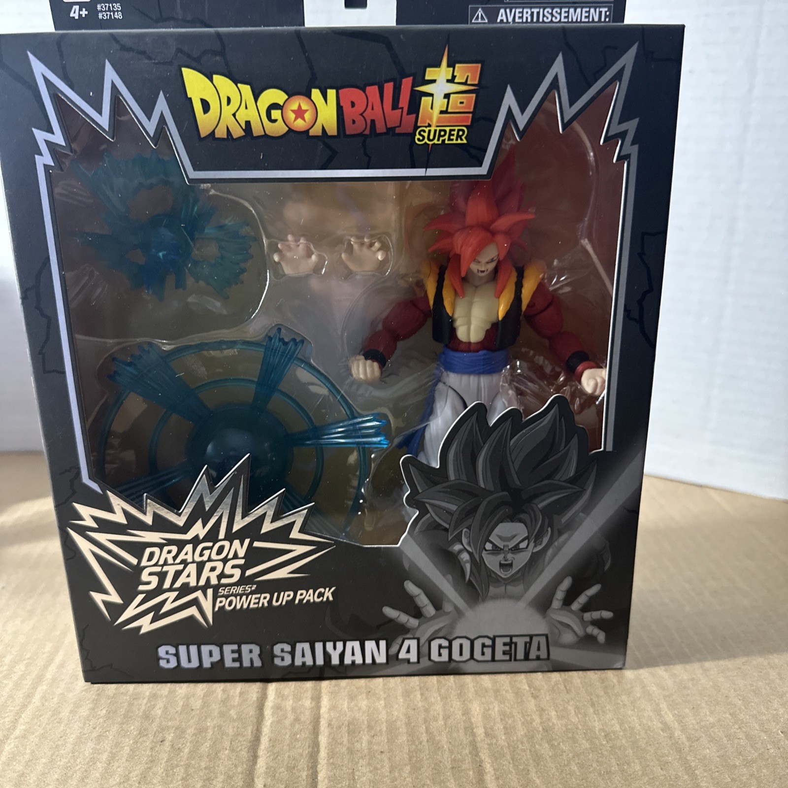Bandai Dragon Ball Super Dragon Stars Power Up SS 4 Gogeta Figure NEW ...