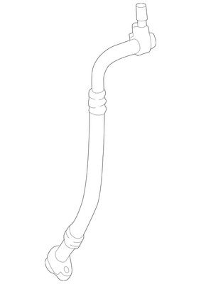 Genuine Mercedes-Benz A/C Refrigerant Suction Hose 1668309015 | eBay