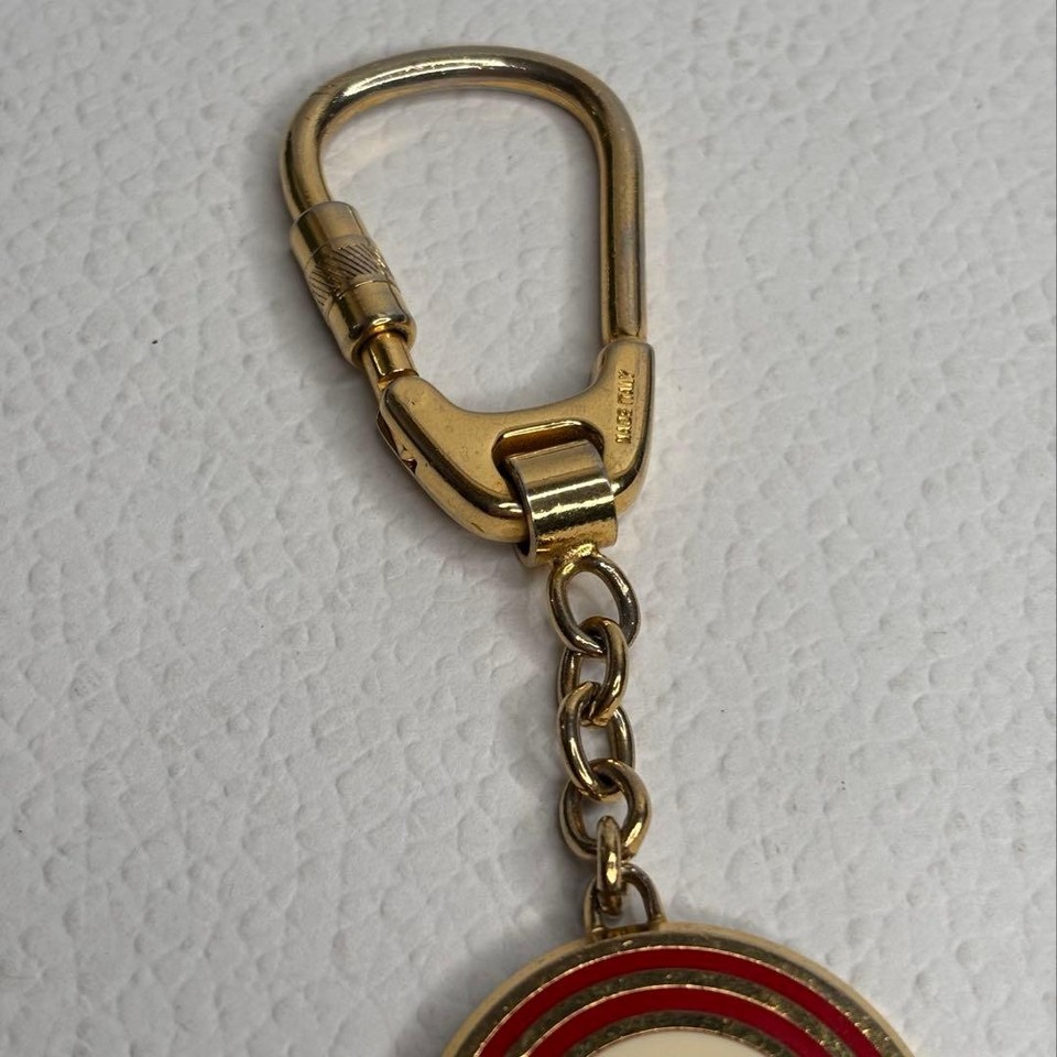 Celine Women Wallet Vintage Triomphe Key Chain And Bag Charm Limited ...