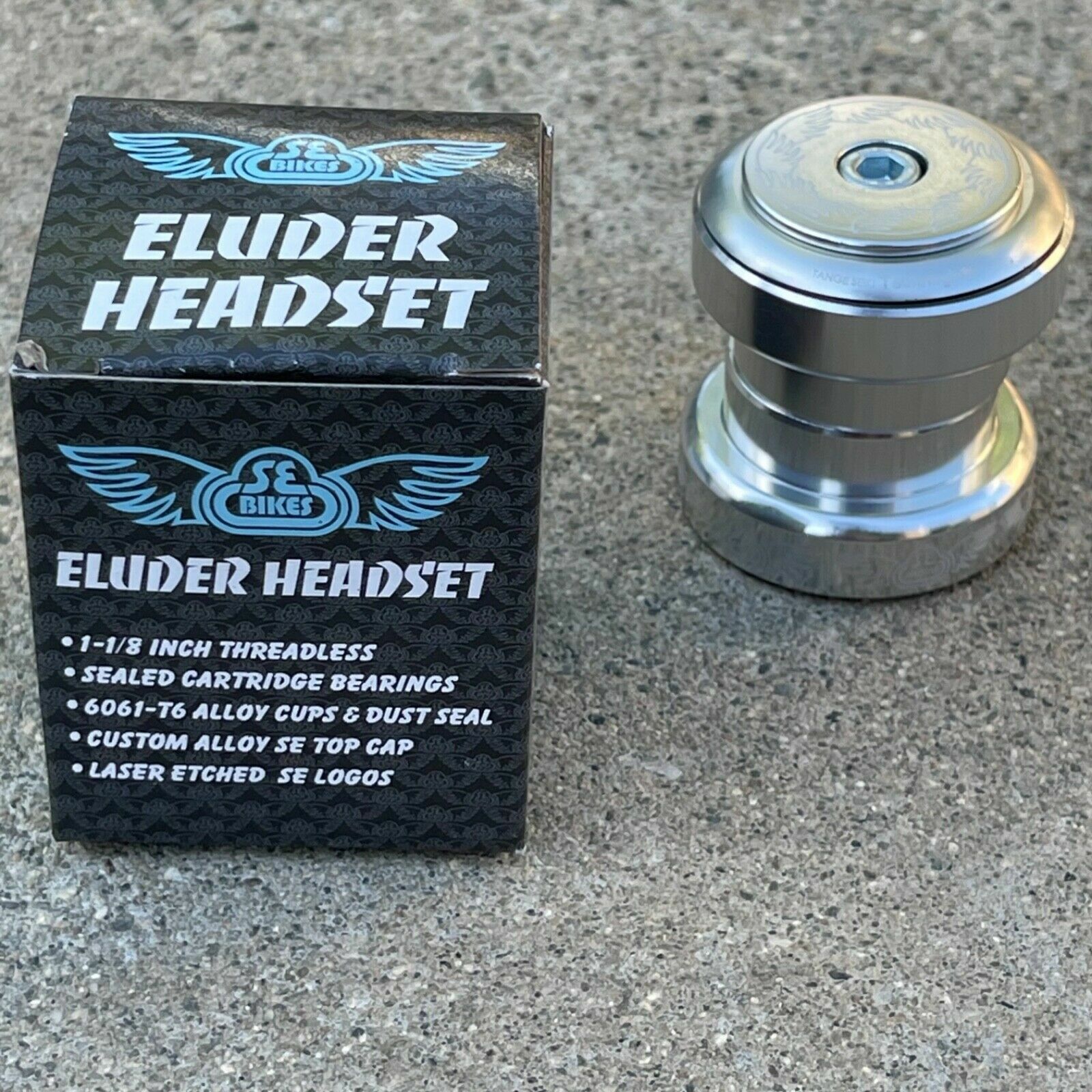 Se Bikes Fluter Headset 1 1/8 Threadless Bmx Bike Headsets Gt Haro ...