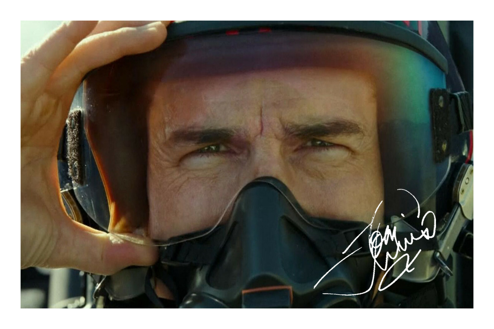 Top Gun Signed A4 Autograph Photo Print Tom Cruise Cast Film Poster | eBay