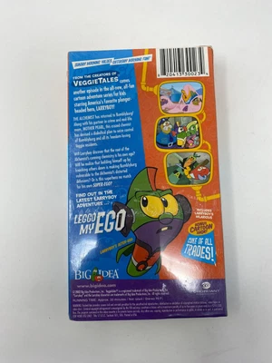 Veggietales VHS Larryboy Cartoon Adventures | Grelly USA