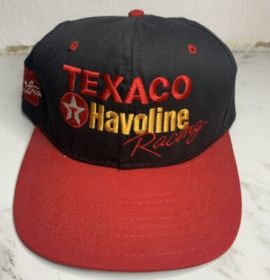Havoline Texaco Vintage Racing Snapback Hat Baseball Cap #28 Ernie ...